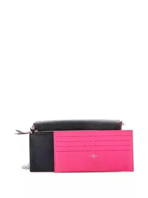 LOUIS VUITTON Felicie Pochette Epi Leather Crossbody Bag - Black