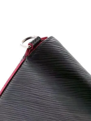 LOUIS VUITTON Felicie Pochette Epi Leather Crossbody Bag - Black