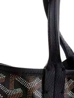 Goyard Saint Louis Coated Canvas Gm Tote Bag - Black