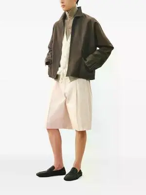 CROQUIS Collared Jacket - Brown