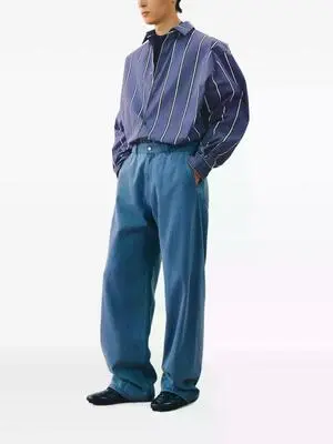 CROQUIS Striped Shirt - Blue