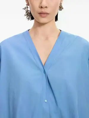 JNBY V-neck Blouse - Blue