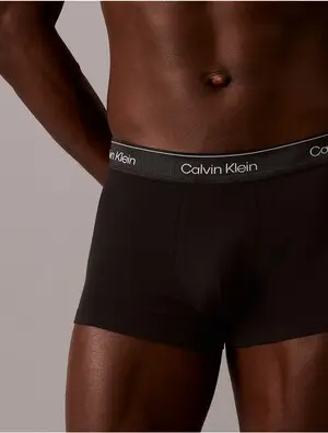 Calvin Klein Icon Cotton Stretch Limited Edition 3-pack Trunk - Black