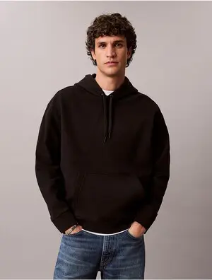 Calvin Klein Kate Moss Obsession Graphic Hoodie - Black