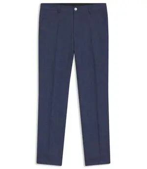 BOSS Slim-fit Linen Blend Trousers
