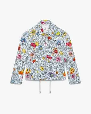 Casablanca Collage D'icones Graphiques Repeat Zip-up Jacket