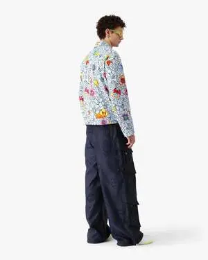 Casablanca Collage D'icones Graphiques Repeat Zip-up Jacket