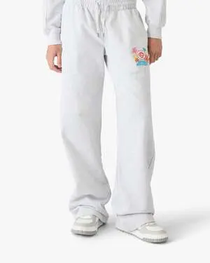 Casablanca Embroidered Cropped Sweatpants - Multicolor