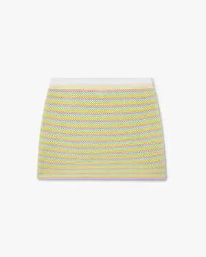 Casablanca Bourgeois Striped Mini Skirt - Multicolor