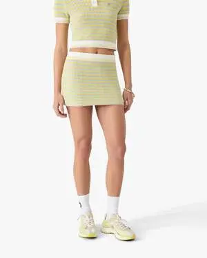 Casablanca Bourgeois Striped Mini Skirt - Multicolor