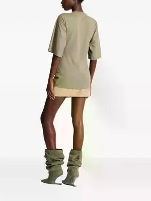 Balmain Club Print Drawstring T-shirt