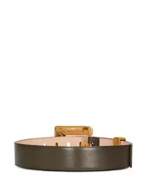 Balmain Anthem Calfskin Belt