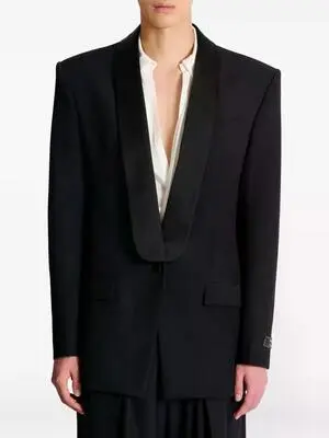 Balmain Single-breasted Shawl-lapel Blazer