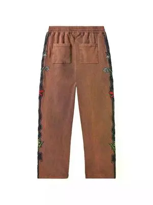 VALE FOREVER Harmony Garden Track Pants - Brown