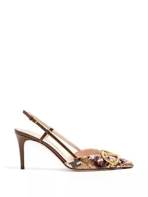 Valentino Garavani Embroidered Pumps