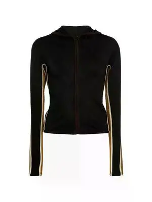 Christopher Esber Ribbed Zip-up Hoodie