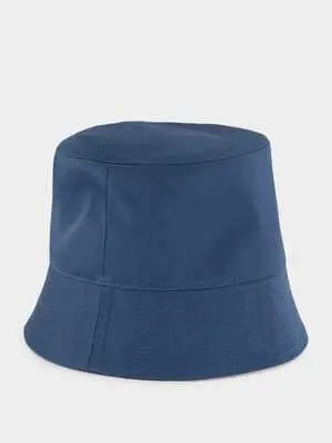 Marni Gabardine Bucket Hat - Blue