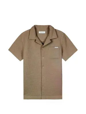 Maison Labiche Chest-pocket Short-sleeve Shirt - Neutrals