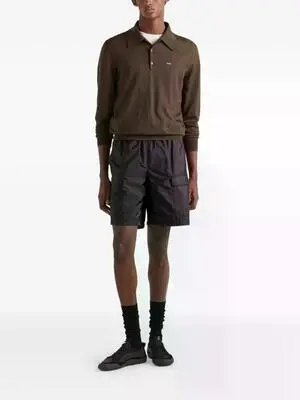 Prada Re-nylon Swim Trunks - Black