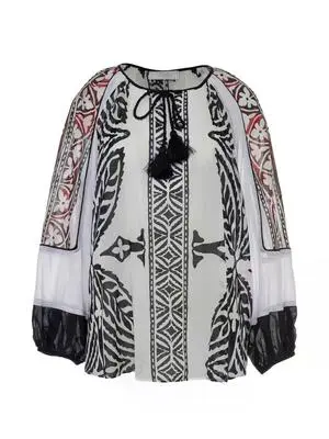 Devotion Seawind Tie-fastening Blouse