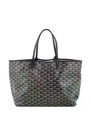 Goyard Saint Louis Coated Canvas Pm Tote Bag - Black