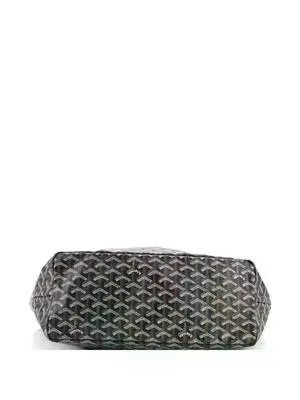 Goyard Saint Louis Coated Canvas Pm Tote Bag - Black