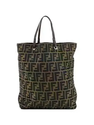 Fendi Vintage Zucca Canvas Tote Bag