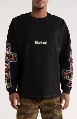 Pleasures Long Sleeve T-shirts For Men