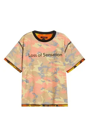 PLEASURES Sensation Camo T-shirt
