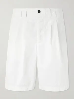 C.p. Company Button Detailed Shorts For Men