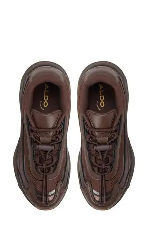 Aldo Kitri Platform Sneakers - Dark Brown
