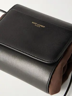 Saint Laurent Nylon And Leather Messenger Bag