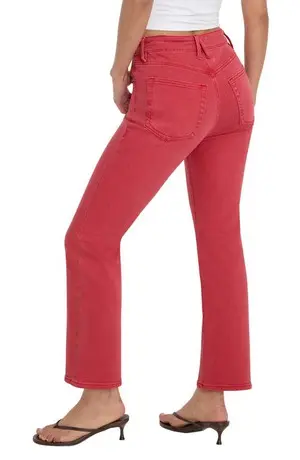 Good American Good Icon Ankle Slim Straight Leg Jeans