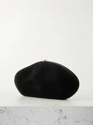Cult Gaia The Caldera Velvet Clutch