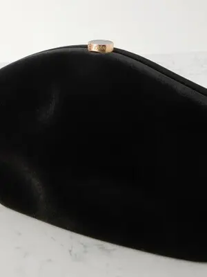 Cult Gaia The Caldera Velvet Clutch