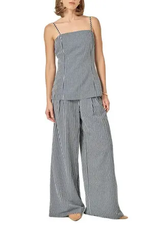 English Factory Stripe Longline Camisole