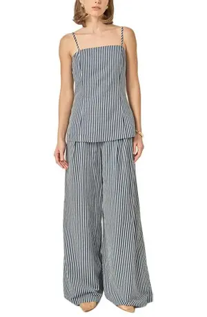 English Factory Stripe Longline Camisole