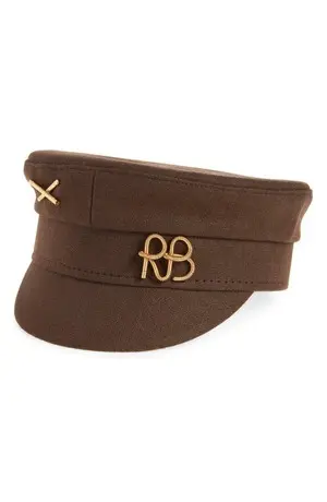 Ruslan Baginskiy Linen Newsboy Cap