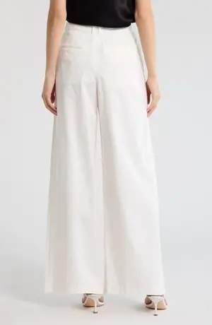 DÔEN Lisa Wide-leg Cotton Pants