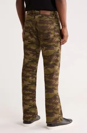 PLEASURES Camo Flare Jeans