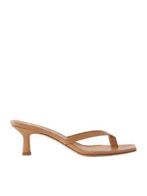 AeydĒ Wilma Leather Sandals - Brown