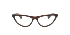Bottega Veneta Bottega Veneta BV1416O Cat-Eye Optical Glasses Tortoise