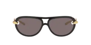 Bottega Veneta Pilot Sunglasses - Black