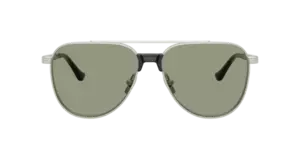 FERRARI Titanium Pilot Sunglasses - Silver Matte