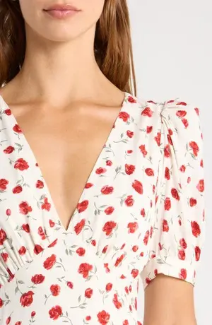 REFORMATION Naira Floral Dress - Dolly