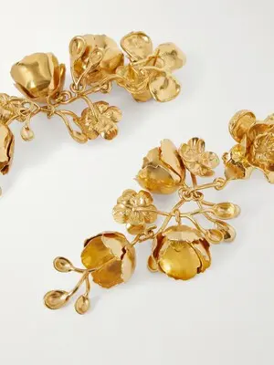 Chloé Floral Drop Earrings