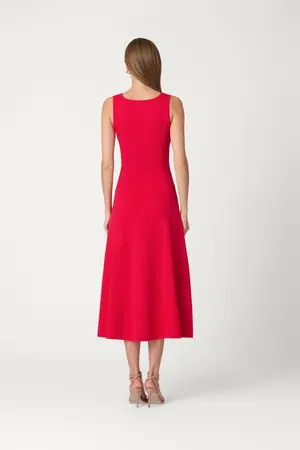 Shoshanna Edgemont Knit Marta Midi Dress