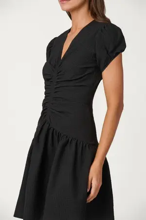 Shoshanna Stretch Texture Fletcher Dress