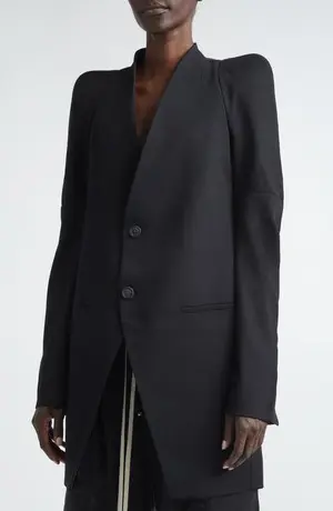 Rick Owens Temple Metro Wool Jacket