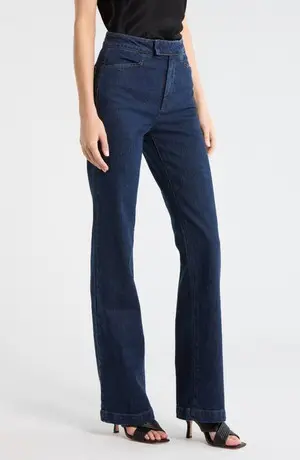 Paige Stevie High-waist Bootcut Trouser Jeans